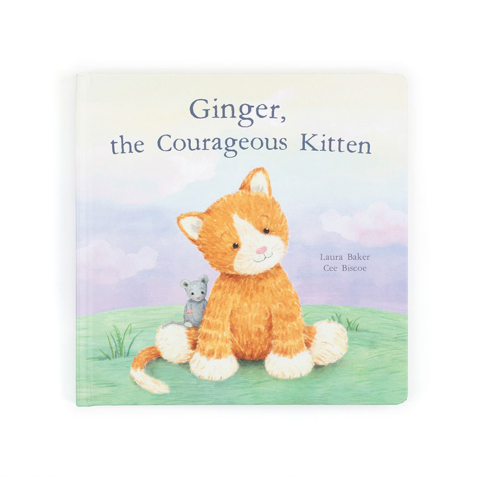 Jellycat Ginger the Courageous Kitten Book – Farm Basket LLC