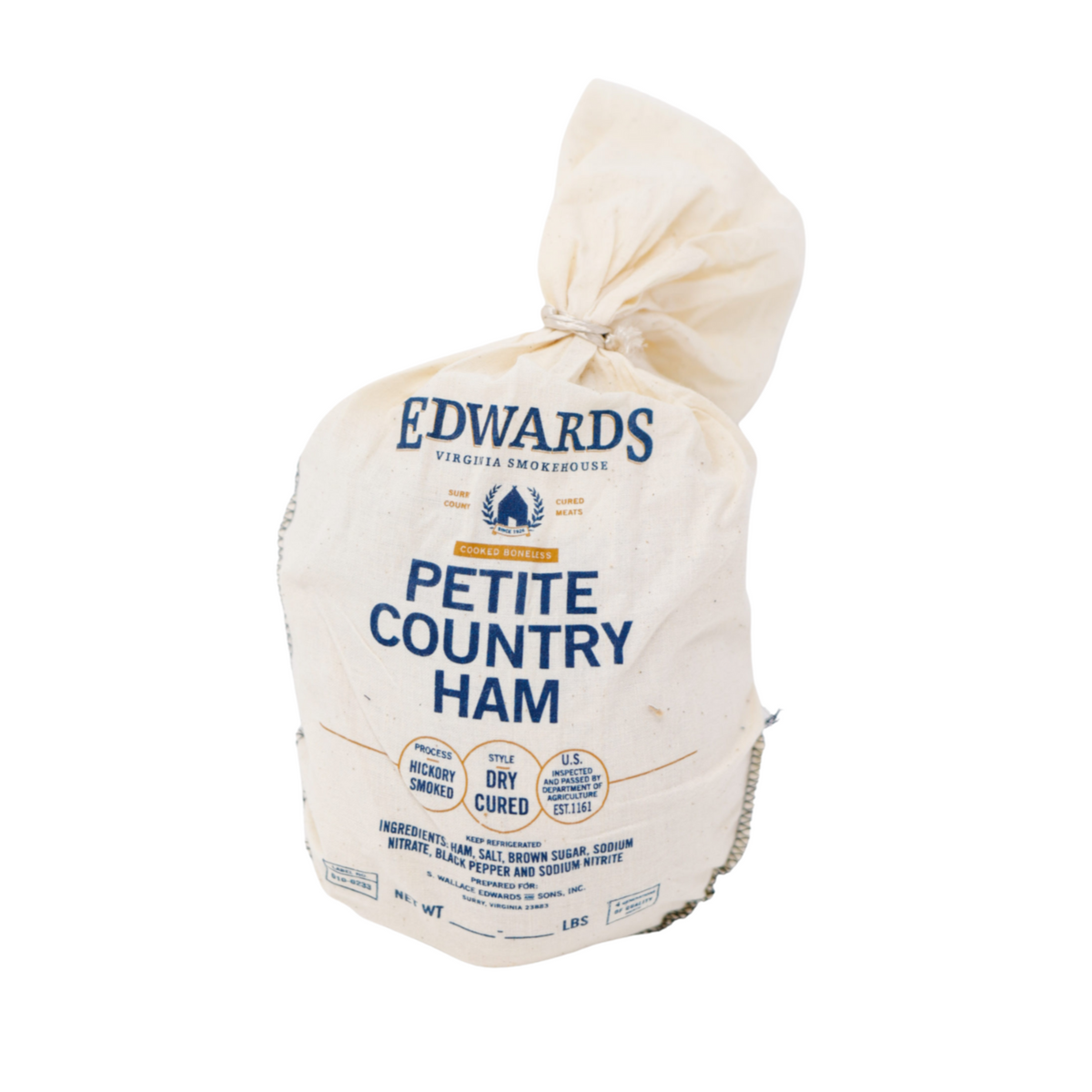 Edwards Cooked Boneless Petite Country Ham – Farm Basket LLC