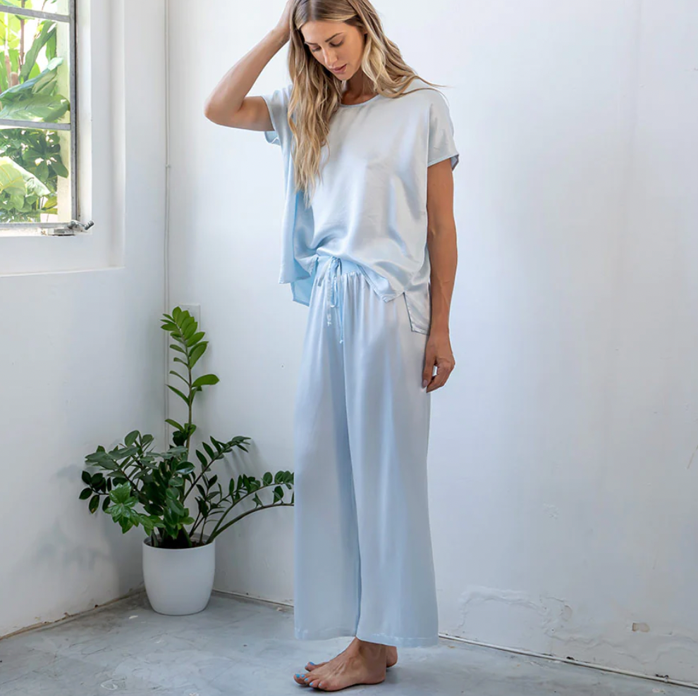 Jolie Satin Capri, Assorted Colors – Farm Basket LLC