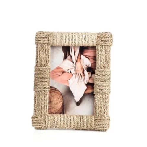 Abaca Rope Picture Frame – Farm Basket LLC
