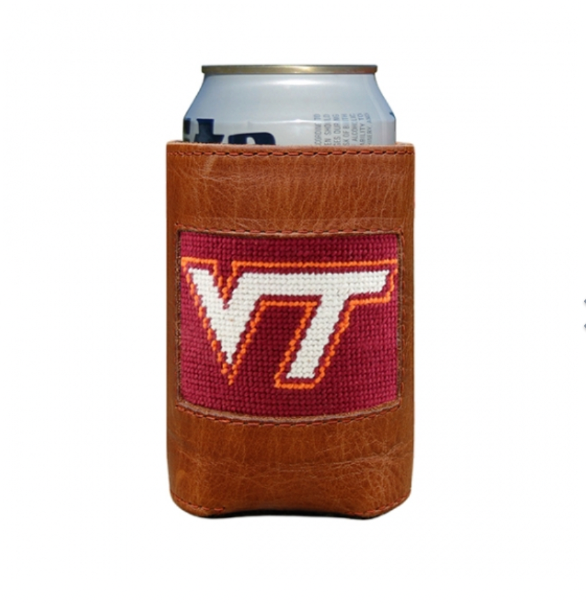 Virginia Tech Needlepoint Can Cooler – Farm Basket LLC